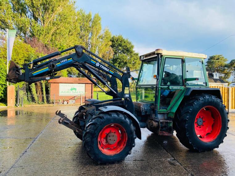 FENDT F380GT 4WD TOOL CARRIER TRACTOR C/W FRONT LINKAGE , PTO & TRIMA ...
