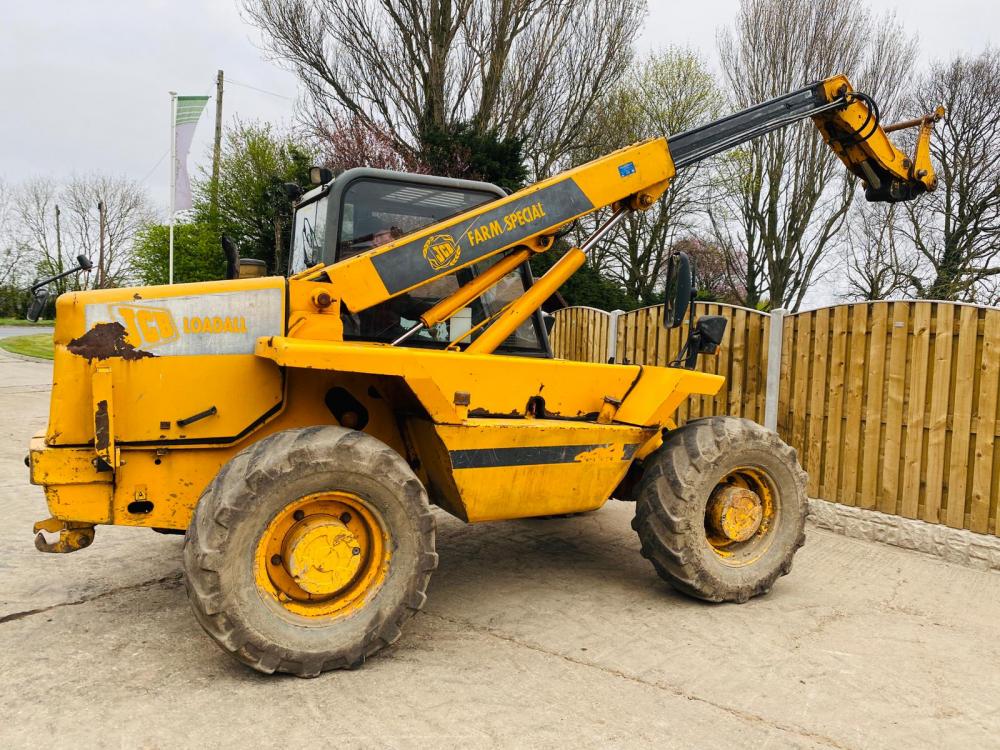 JCB 526 FARM SPECIAL TELEHANDLER C/W JCB TOOL CARRIER HEAD STOCK & PUH