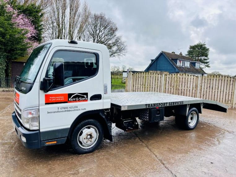 MITSUBISHI FUSO 4X2 BEAVER TAIL LORRY *MOT'D TILL FEBUARY 2025* VIDEO