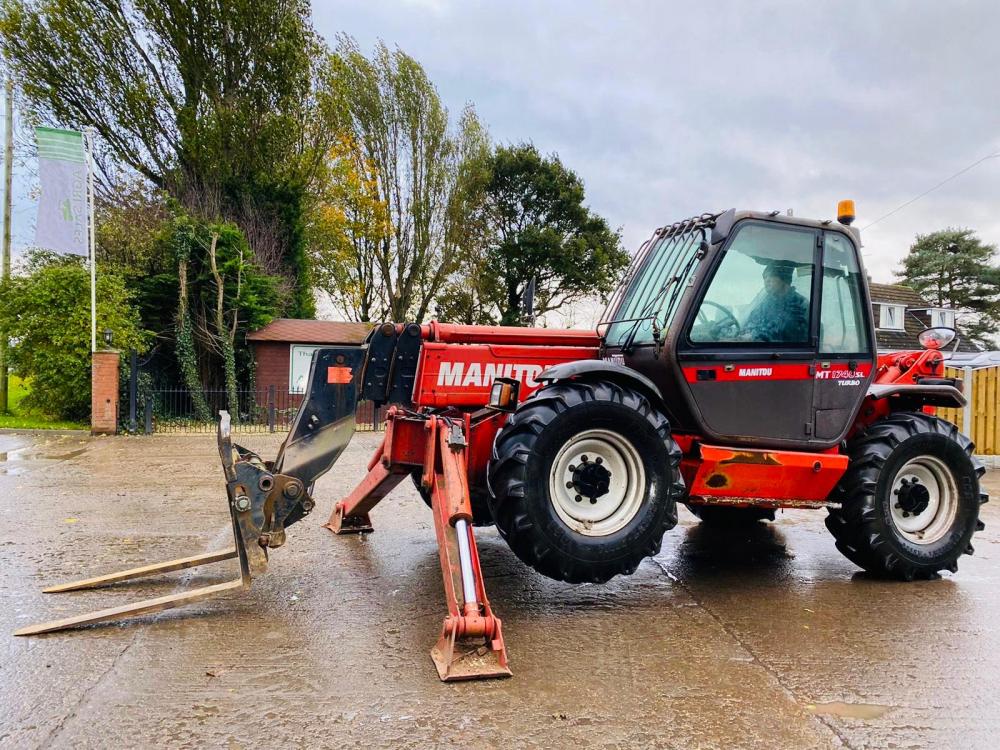MANITOU MT1740LS TURBO TELEHANDLER * 17 METER * C/W JOYSTICK CONTROL