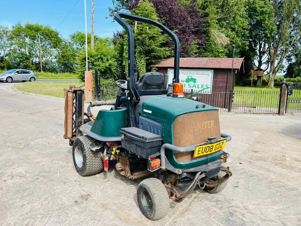 HAYTER LT324 4WD 3 GANG DIESEL MOWER C/W ROLE FRAME