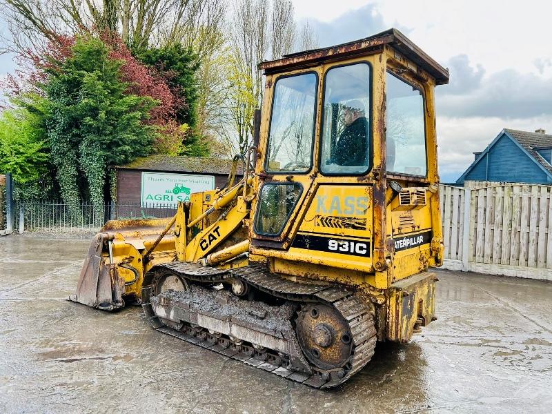 CATERPILLAR 931C DROTT C/W THREE IN ONE BUCKET *VIDEO*