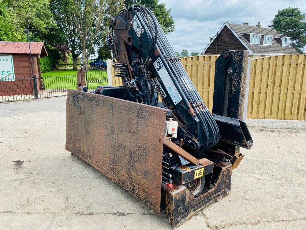 HIAB R165 F1 CRANE C/W 2 X SUPPORT LEGS & HATZ ENGINE *CHOICE OF TWO*