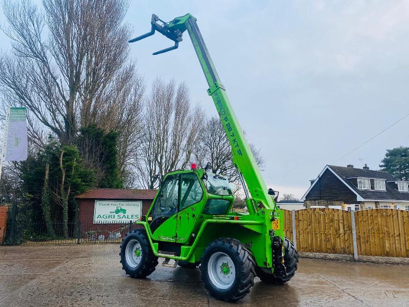 MERLO P28.7KT TURBO FARMER TELEHANDLER *ONLY 4964 HOURS , EX-NHS* C/W ...