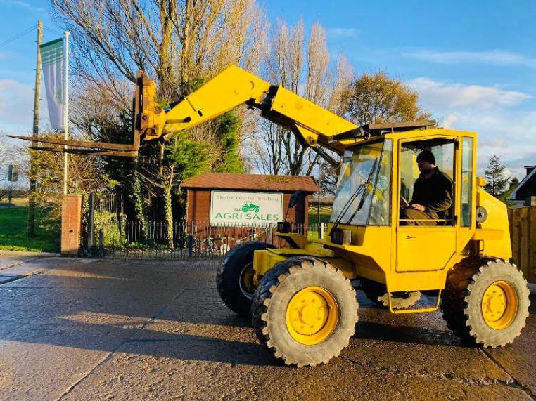 SANDERSON 726 TELEHANDLER * AG-SPEC * C/W SOLO CONTROLS & PICK UP HITCH