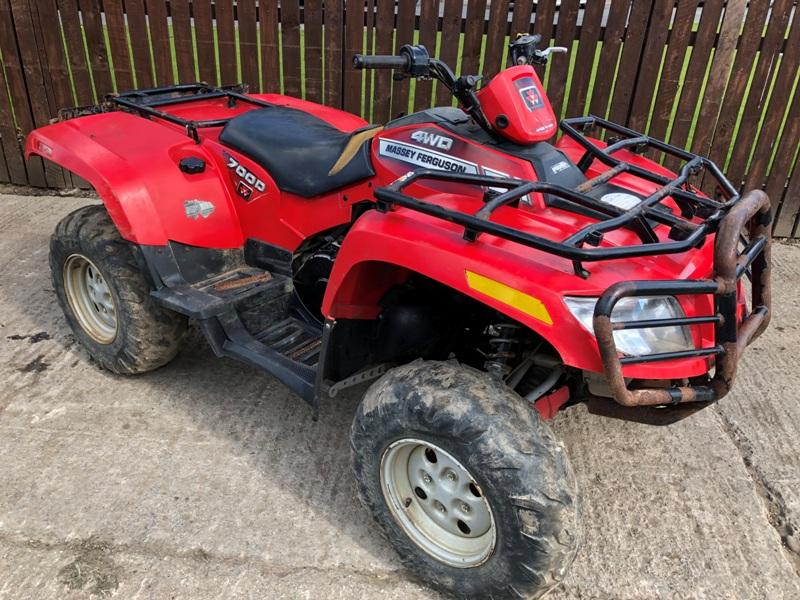 MASSEY FERGUSON 700D QUAD BIKE