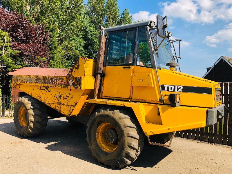 THWAITES 10 TON DUMPER C/W FULLY GLAZED CABIN