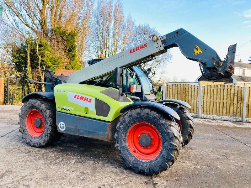 CLAAS SCORPION 6030CP TURBO TELEHANDLER *YEAR 2011* AG- SPEC C/W PICK ...