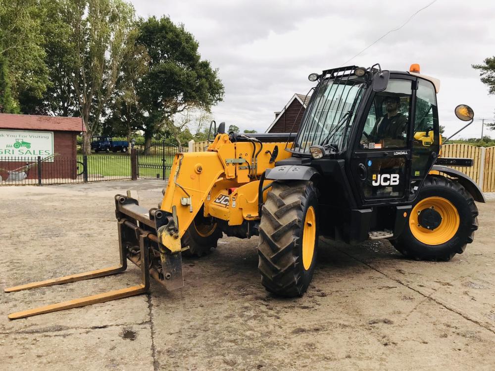 JCB 535-95 TELEHANDLER * YEAR 2014 , 9 1/2 METER *ONLY 4946 HOURS ...