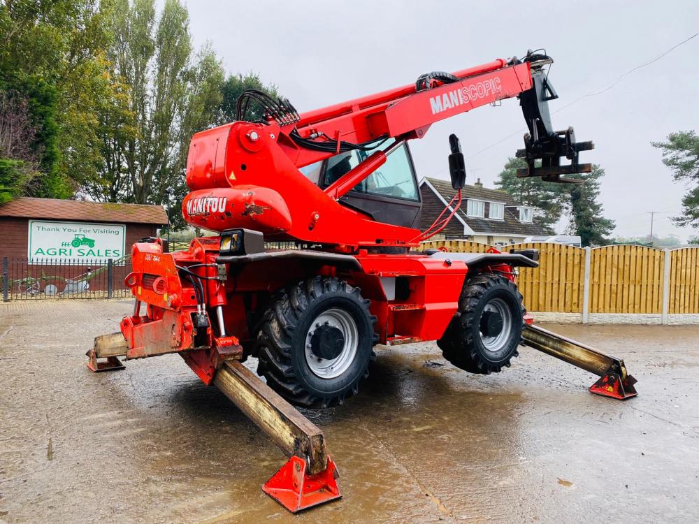 MANITOU MRT1542 ROTO TELEHANDLER * YEAR 2007 * ONLY 3502 HOURS
