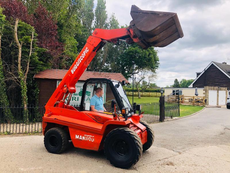 MANITOU BUGGISCOPIC 4WD TELEHANDLER C/W BUCKET