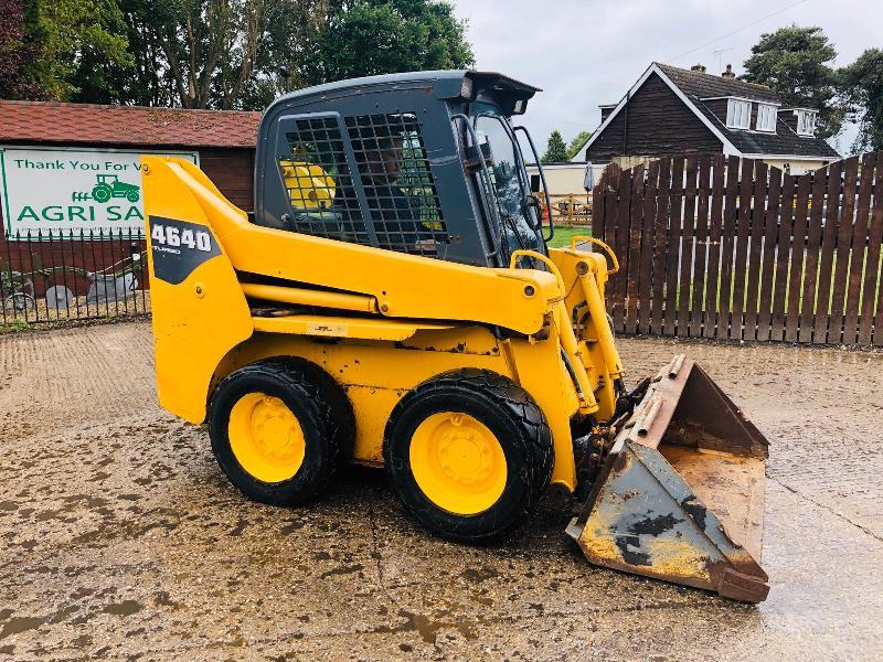 GEHL 4640 TURBO SKIDSTEER C/W HIGH FLOW * ONLY 3288 HOURS