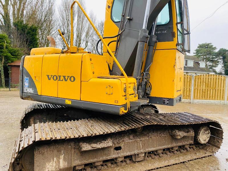 VOLVO EC140 TRACKED EXCAVATOR *YEAR 2007* C/W HIGH RISED CABIN