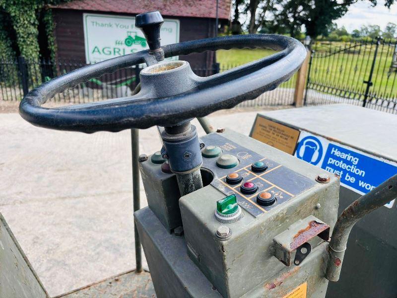 BENFORD TV120 DOUBLE DRUM ROLLER C/W HYDRAULIC POWER PACK & BREAKER