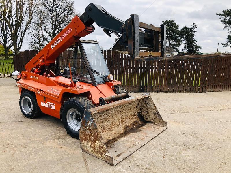 MANITOU BT420 4WD BUGGISCOPIC * ONLY 4372 HOURS * PLEASE SEE VIDEO