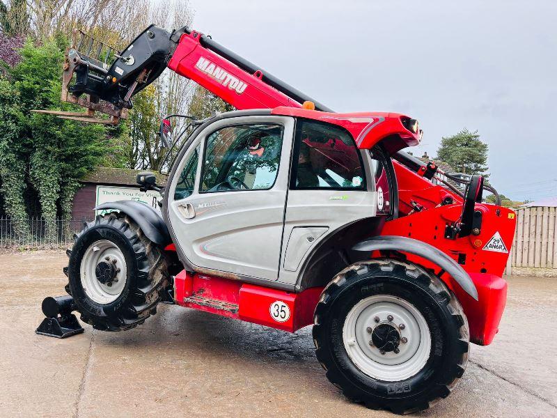 MANITOU MT1135 4WD TURBO TELEHANDLER *YEAR 2016* C/W PALLET TINES *VIDEO*