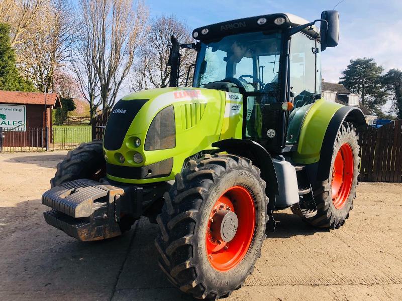 CLAAS ARION 620 4WD TRACTOR C/W FRONT & CAB SUSPENSION ** YEAR 2009