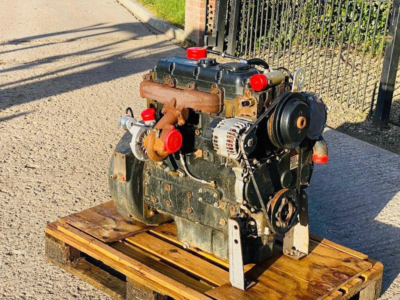 PERKINS NM38816 4 CYLINDER TURBO ENGINE