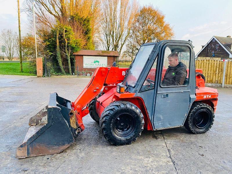 MANITOU BT420 4WD BUGGI SCOPIC TELEHANDLER C/W FULLY GLAZED CABIN