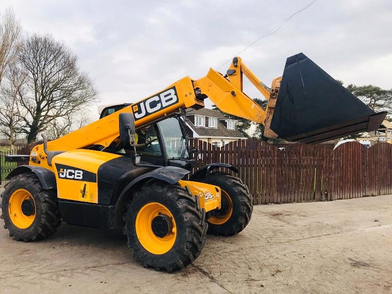 JCB 531-70 TURBO TELEHANDLER C/W BUCKET ** YEAR 2011