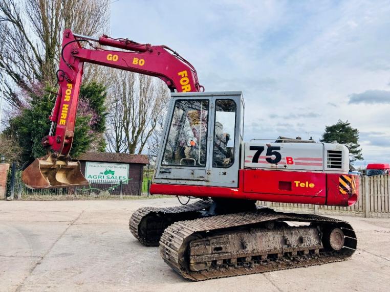 CASE 75B POCLAIN TRACKED EXCAVATOR C/W BUCKET *VIDEO*