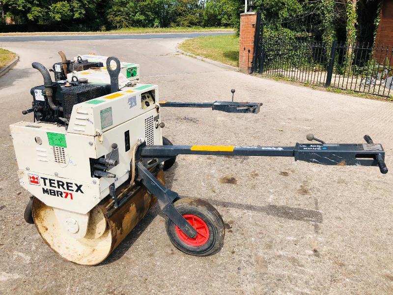 TEREX MBR71 PEDESTRIAN ROLLER * YEAR 2010 CHOICE OF TWO