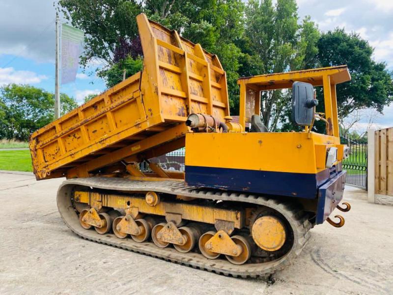 MOROOKA MST-700 TRACKED DUMPER C/W KOMATSU ENGINE & HYDRAULIC TIP