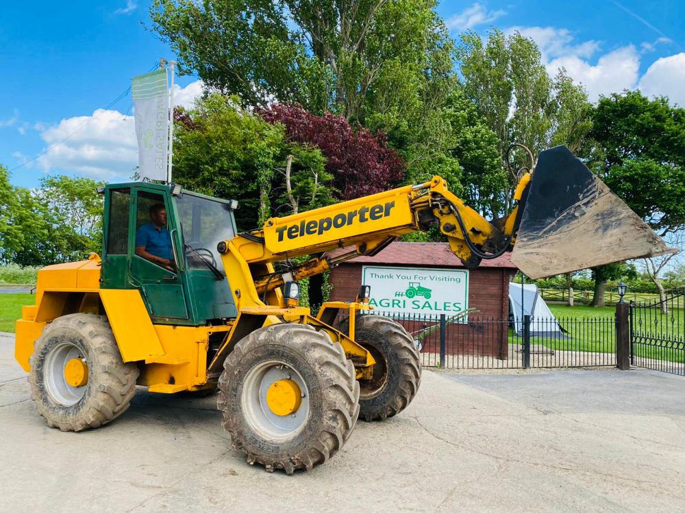 SANDERSON TX525 4WD TELEHANDLER C/W BUCKET , TINES & 2 X BRAND NEW ...