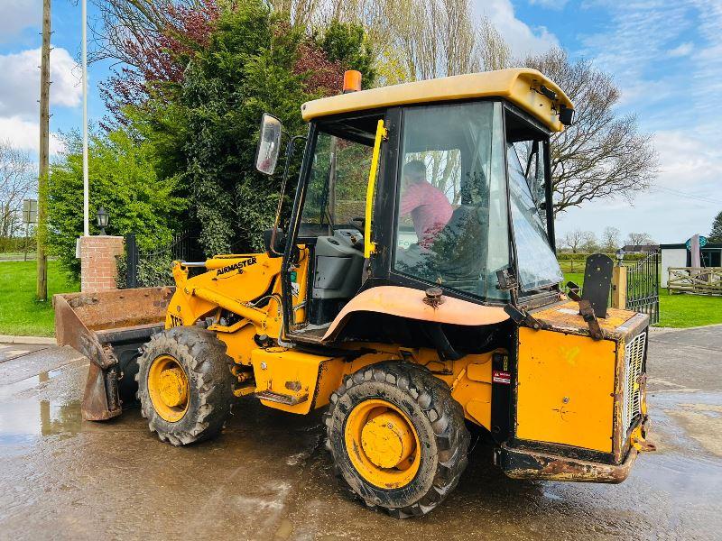 JCB 2CX AIRMASTER 4WD LOADING SHOVEL C/W COMPRESSOR
