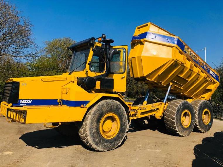 MOXY MT30 6X6 ARTICULATED DUMPER C/W REVERSE CAMERA & BACK DOOR ...