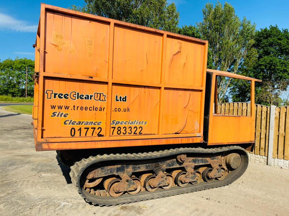 MOROOKA MST700 TRACKED DUMPER C/W HYDRUALIC HIGH SIDE TIPPING BODY *SEE ...