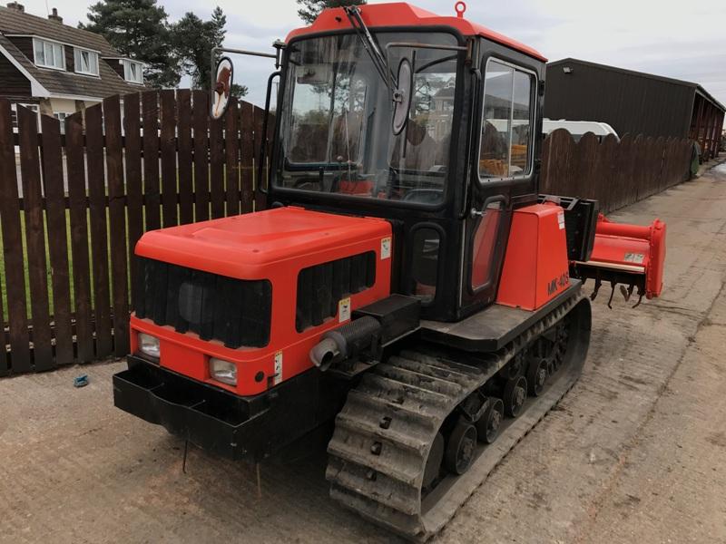 MOROOKA MK-40S TRACKED TRACTOR CW ROTAVATOR