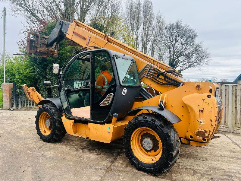 CASE TX170 4WD TELEHANDLER *17 METER REACH* C/W PALLET TINES *VIDEO*