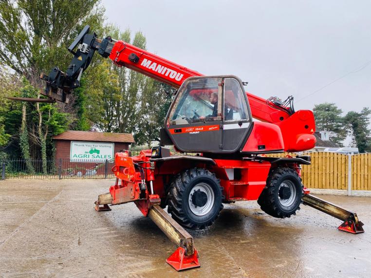 MANITOU MRT1542 ROTO TELEHANDLER * YEAR 2007 * ONLY 3502 HOURS