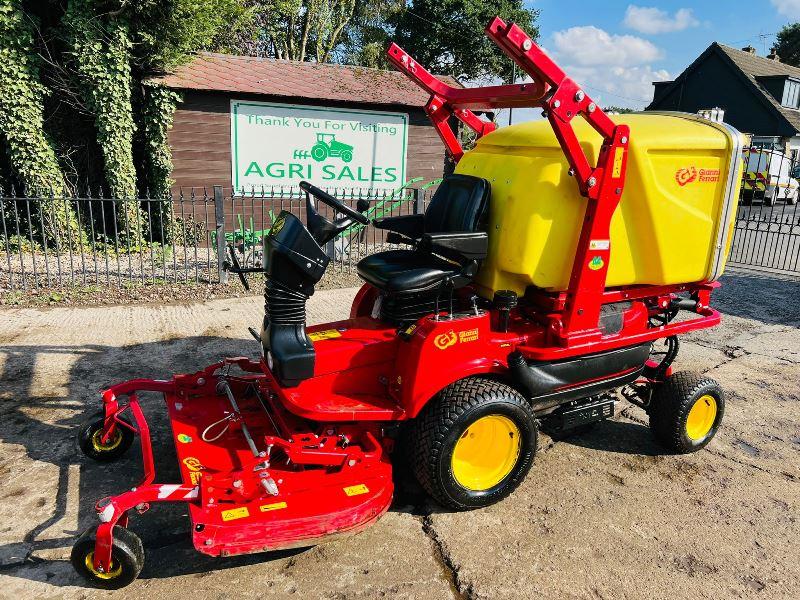 GIANNI FERRARI PG280 DW RIDE ON MOWER * YEAR 2018 , ONLY 424 HOURS