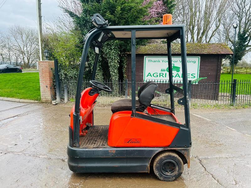 LINDE P60 ELECTRIC TUG C/W ROLE FRAME *VIDEO*