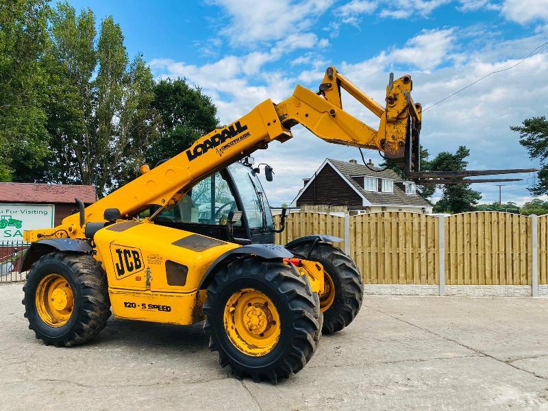 JCB 530-70 SUPER TELEHANDLER * AG - SPEC * C/W JOYSTICK CONTROL & PUH
