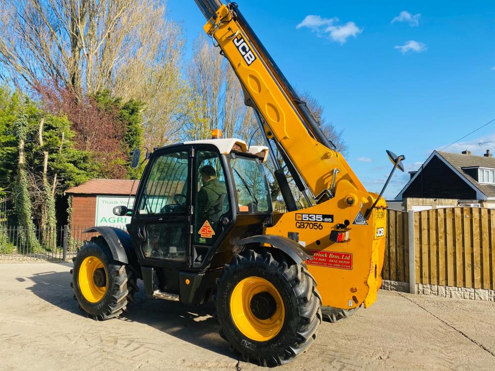 JCB 535-95 TELEHANDLER * YEAR 2013 * C/W 9.5 METER REACH