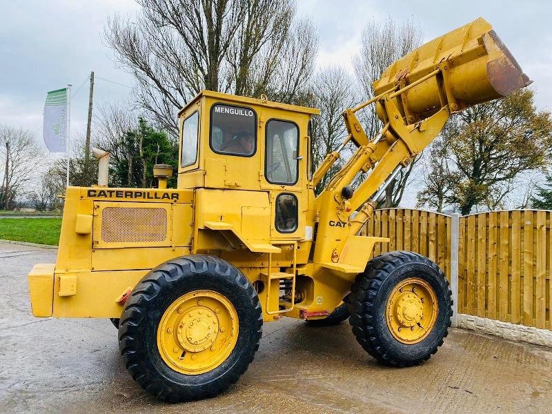 CATERPILLAR 910 4WD LOADING SHOVEL C/W BUCKET