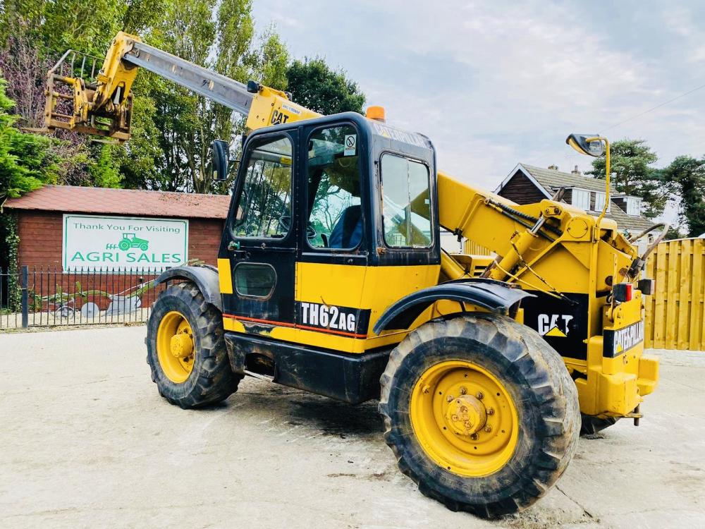 CATERPILLAR TH62AG TELEHANDLER C/W JOYSTICK CONTROL