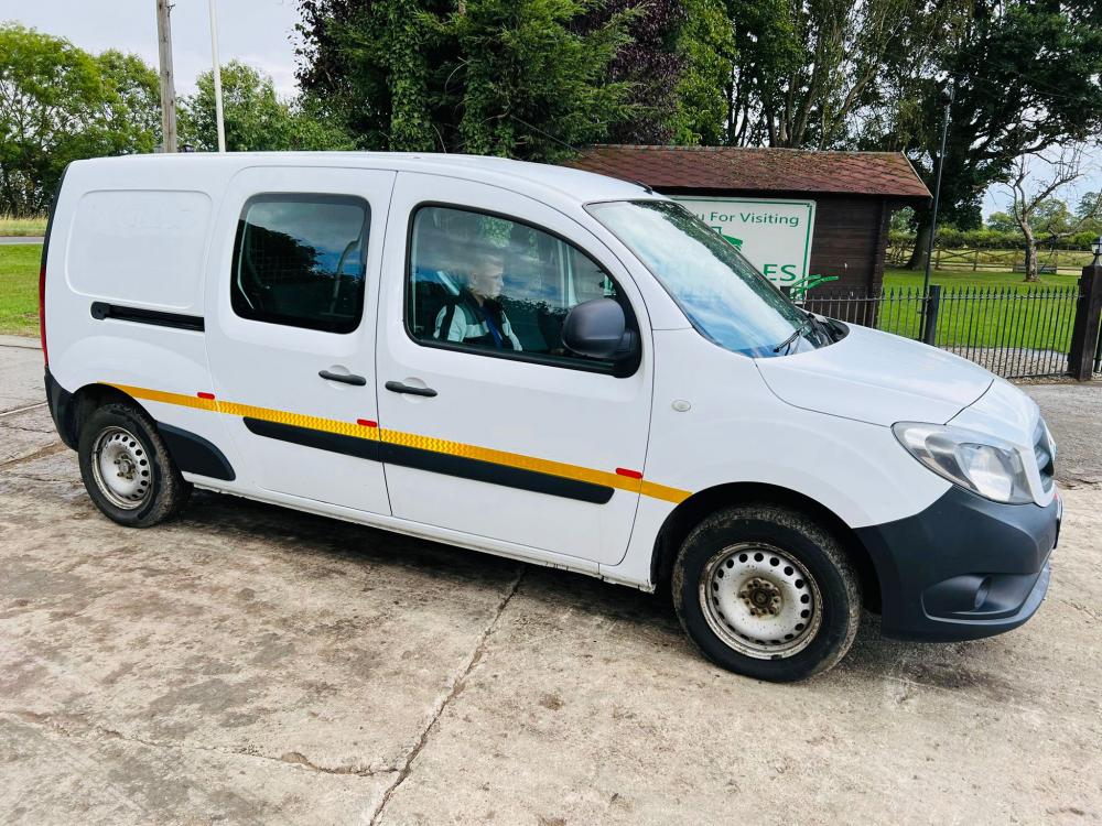MERCEDES CITAN CREW VAN * 5 SEATER , YEAR 2015 , MOTD OCTOBER 2022