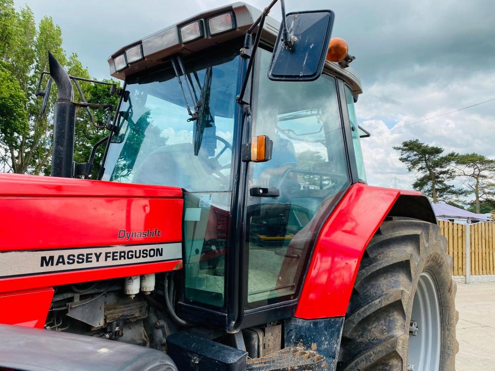 MASSEY FERGUSON 8130 DYNA SHIFT TRACTOR C/W AC CABIN & FRONT WEIGHTS