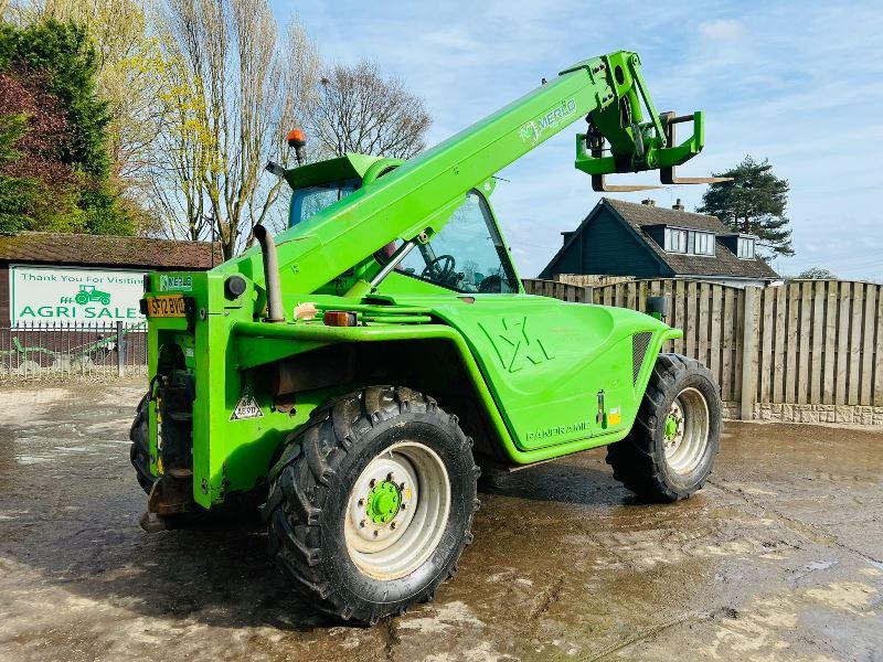 MERLO P40.7 4WD TELEHANDLER*YEAR 2012, AG SPEC* C/W PICK UP HITCH