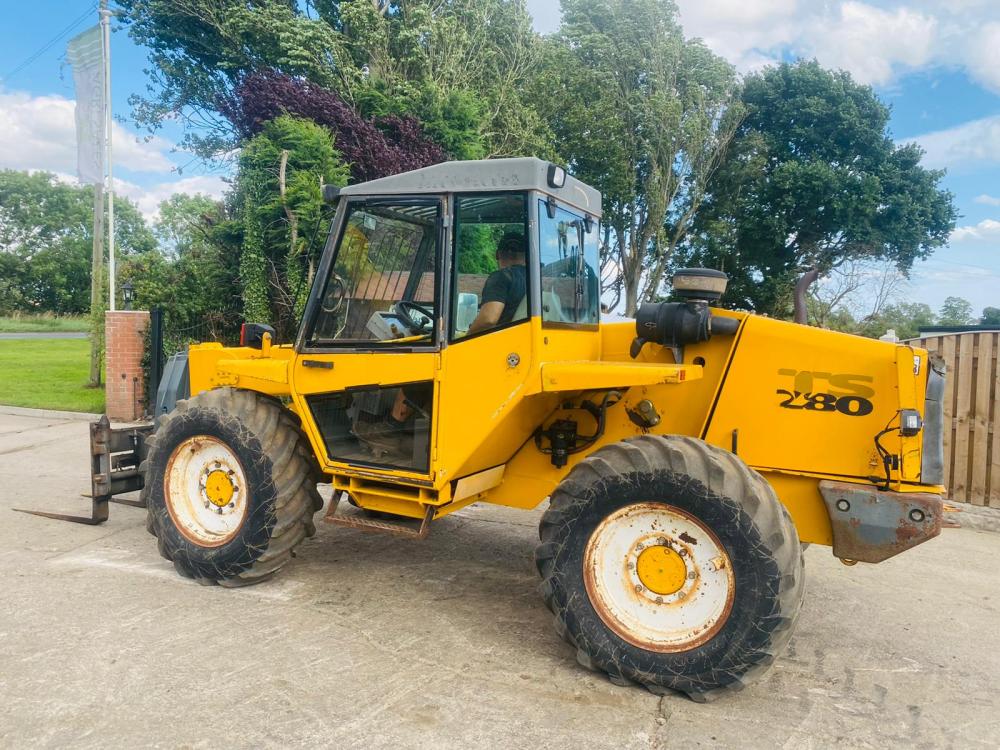 MATBRO TS280 4WD TELEHANDLER * 8117 HOURS * C/W JOYSTICK CONTROL