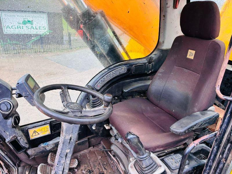 JCB JS175W HIGH RISE CABIN WHEELED EXCAVATOR *YEAR 2012* C/W FRONT ...