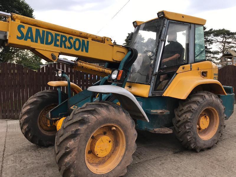 SANDERSON GX525 PIVOT STEER TELEHANDLER * ONLY 5259 HOURS