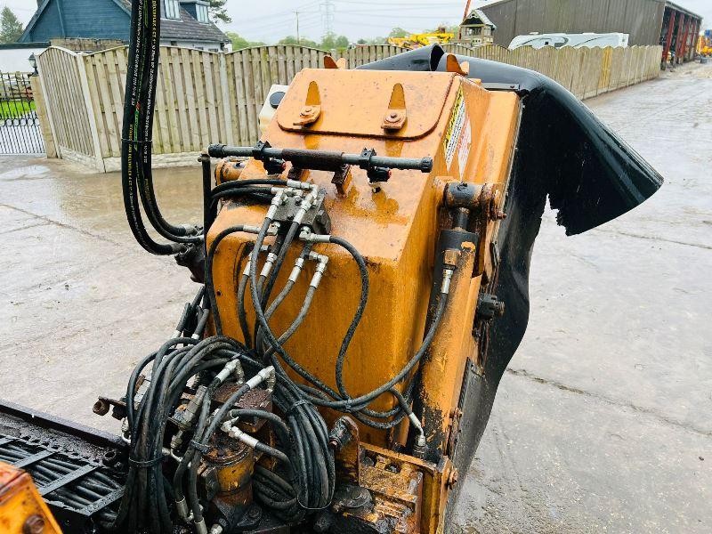 CASE 660 4WD TRENCHER C/W FRONT BLADE & 4 WHEEL STEER *VIDEO*