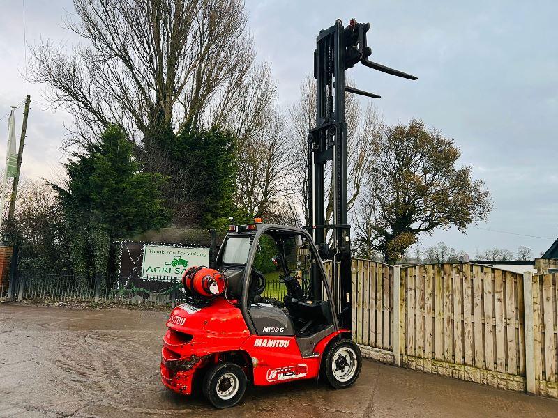 MANITOU MI30G CONTAINER SPEC FORKLIFT *YEAR 2013* C/W HYDRAULIC TURN ...