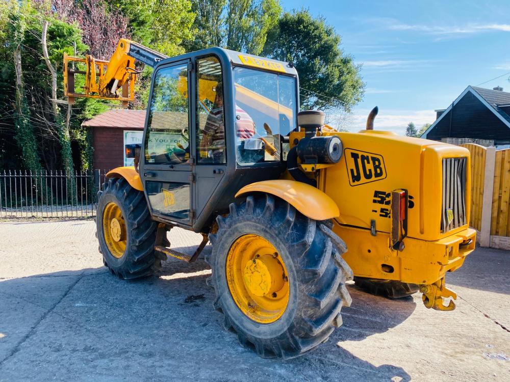 JCB 526-55 TELEHANDLER *AG-SPEC* ONLY 6844 HOURS * C/W PICK HITCH