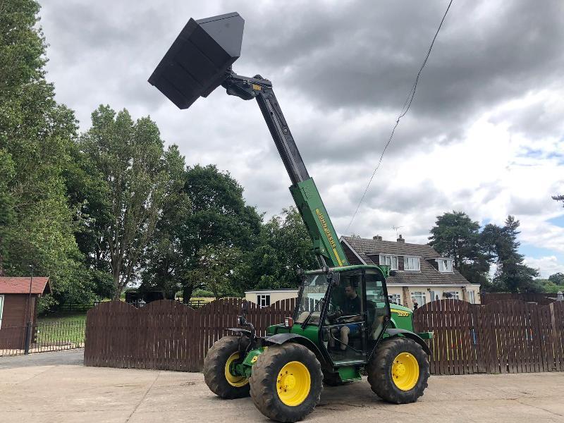 JOHN DEERE 3200 TELEHANDLER ( YEAR 2002 ) * ONE OWNER FROM NEW ...